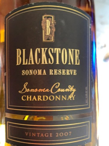 Blackstone Sonoma Reserve Chardonnay | Vivino US