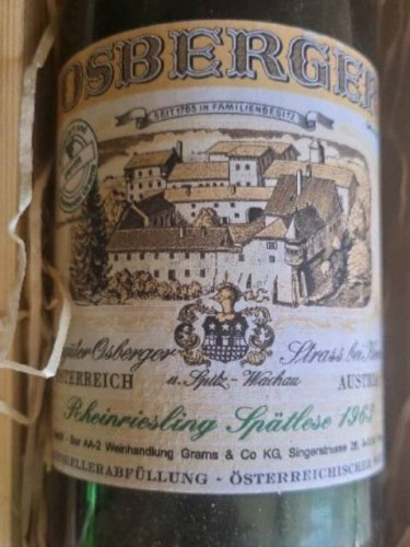 Helmet Osberger Rheinriesling Spätlese | Vivino US