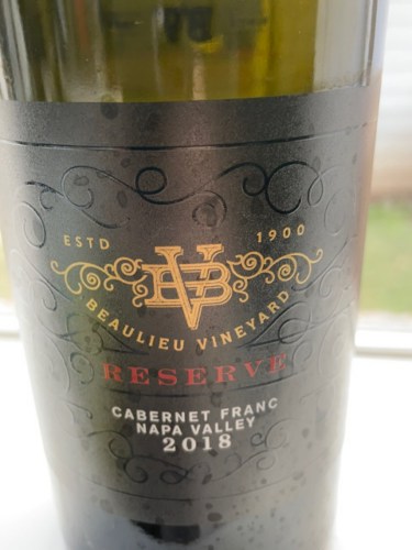 Beaulieu Vineyard (BV) Reserve Cabernet Franc | Vivino US
