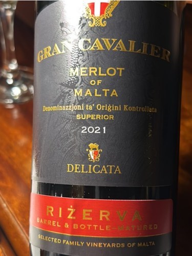 Delicata Gran Cavelier Merlot Riźerva | Vivino US