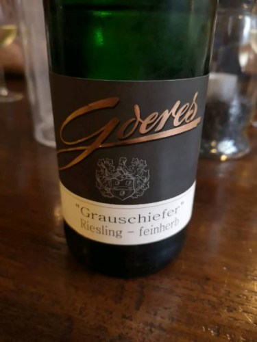 Goeres Grauschiefer Riesling Feinherb | Vivino Brasil