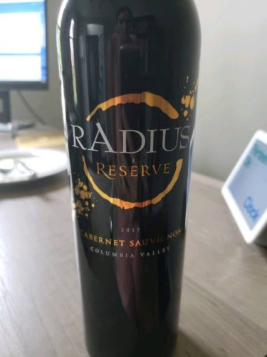 2017 Radius Reserve Cabernet Sauvignon | Vivino US