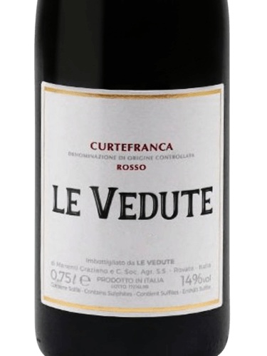 Le Vedute Curtefranca Rosso | Vivino English