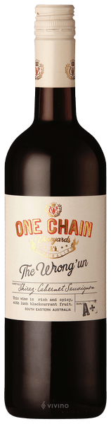 One Chain The Wrong'un Shiraz - Cabernet Sauvignon | Vivino US
