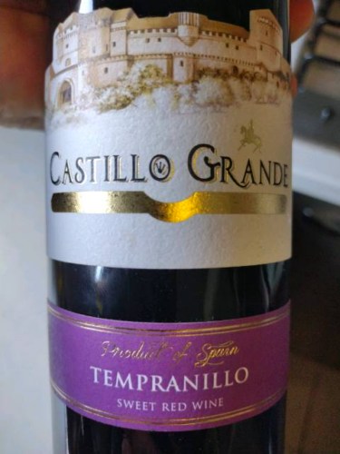 Castillo Grande Tempranillo Sweet Red | Vivino