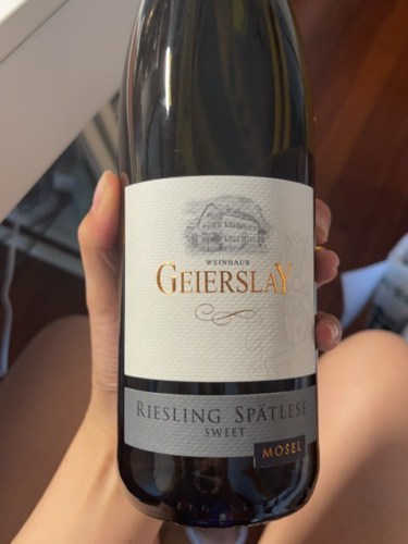 Weingut Geierslay Riesling Spätlese Sweet | Vivino US