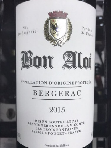 Les Vignerons de la Vicomté Bon Aloi Bergerac | Vivino Français