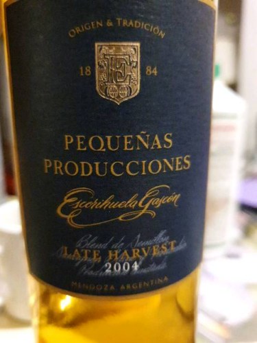 Escorihuela Gascón Limited Production Late Harvest | Vivino US