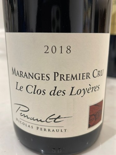 Nicolas Perrault Maranges Premier Cru 'Le Clos des Loyères' | Vivino ...