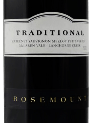 Rosemount Traditional Cabernet Sauvignon - Merlot - Petit Verdot ...