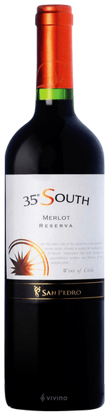 San Pedro 35° South (Sur) Reserva Merlot | Vivino English