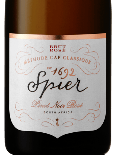 Spier Cap Classique Brut Rosé | Vivino