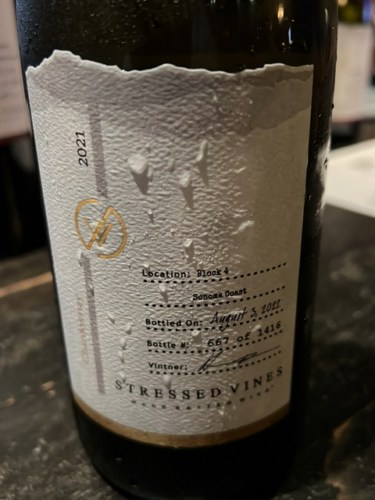 Stressed Vines Block 4 Chardonnay | Vivino US