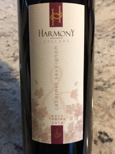 Harmony Cellars Cabernet Sauvignon | Vivino English