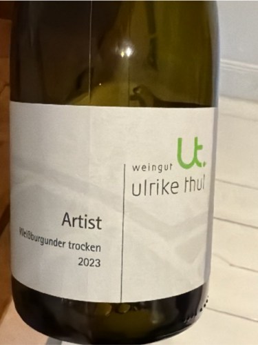 Ulrike Thul Artist Weissburgunder Trocken | Vivino US