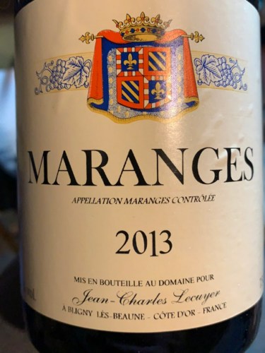 Jean Charles Lecuyer Maranges | Vivino US