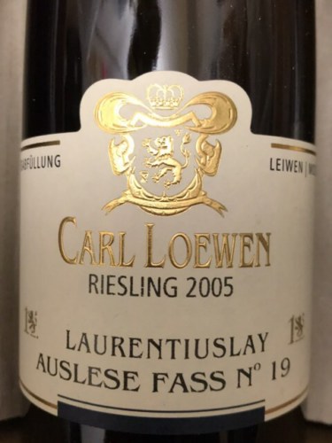 Carl Loewen Laurentiuslay Riesling Auslese | Vivino US