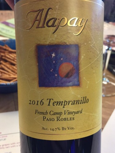 Alapay French Camp Vineyard Tempranillo | Vivino US