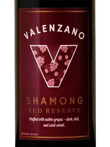 Valenzano Reserve Shamong Red | Vivino US