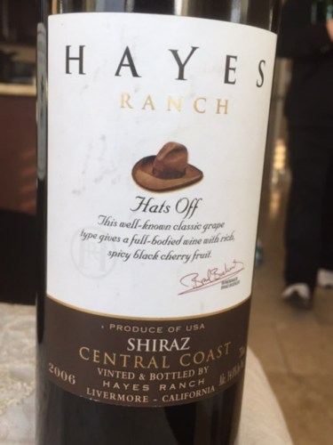 Hayes Ranch Shiraz | Vivino US