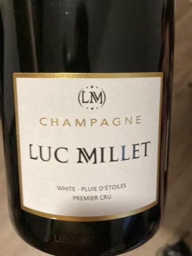 Luc Millet White Pluie d'Étoiles Champagne Premier Cru | Vivino US