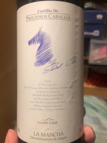 Saint Cass Castillo de Preciosos Caballos Tempranillo | Vivino US