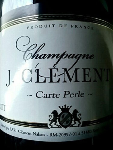 J. Clement Carte Perle Brut Champagne | Vivino US