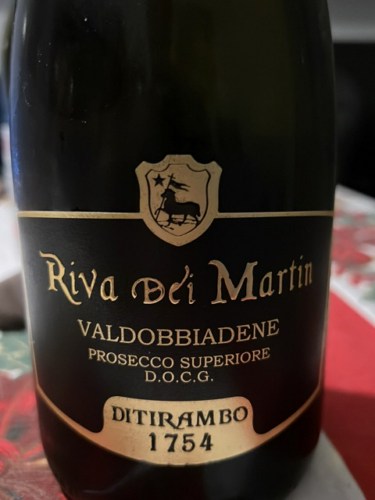Riva dei Martin Ditirambo Valdobbiadene Prosecco Superiore | Vivino ...