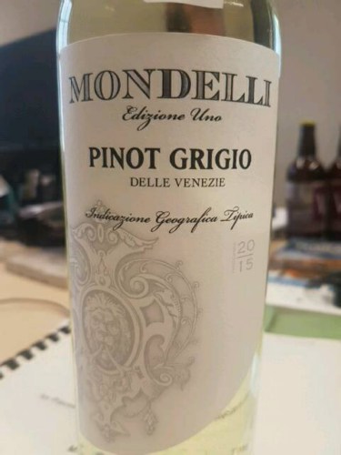 2016 Mondelli Pinot Grigio delle Venezie | Vivino US