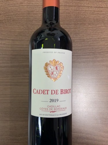 Château de Birot Cadet de Birot Bordeaux | Vivino Brasil