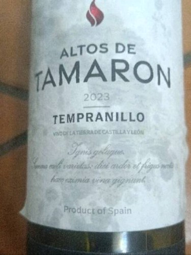 Altos de Tamarón Tempranillo | Vivino Brasil