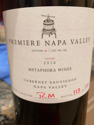 Metaphora Premiere Napa Valley Cabernet Sauvignon | Vivino US