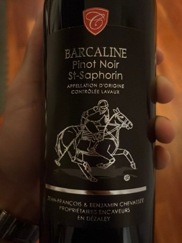 Jean-Francois Chevalley Barcaline Pinot Noir St-Saphorin | Vivino US