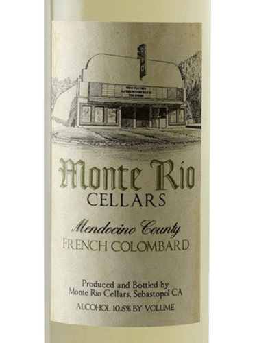 Monte Rio Cellars French Colombard | Vivino US