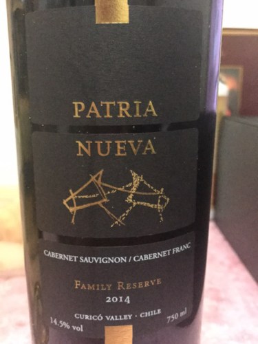 Patria Nueva Family Reserve Cabernet Sauvignon - Cabernet Franc | Vivino US
