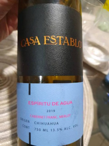 Casa Establo Espíritu de Agua Cabernet Franc - Merlot | Vivino US