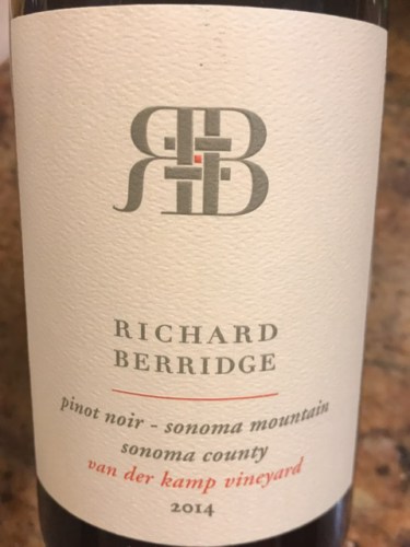 Richard Berridge Van der Kamp Pinot Noir | Vivino English