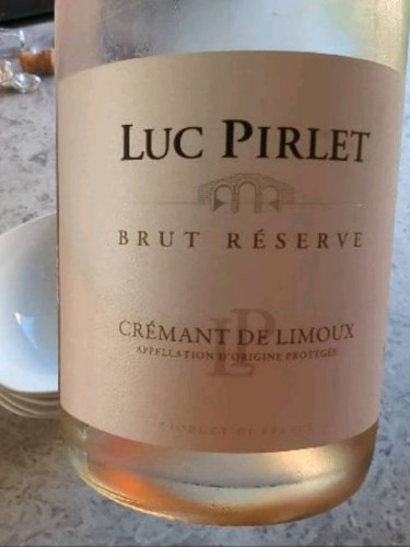 Luc Pirlet Crémant de Limoux Brut Réserve Rosé | Vivino English