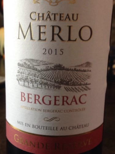 2015 Château Merlo Grande Reserve Bergerac | Vivino US