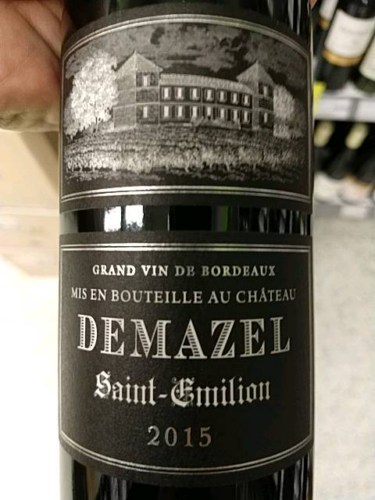 Château Demazel Saint-Émilion | Vivino US