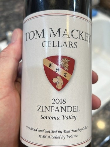 Tom Mackey Cellars Zinfandel | Vivino