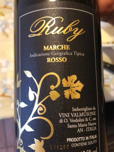 Vini Valmusone Ruby Rosso | Vivino