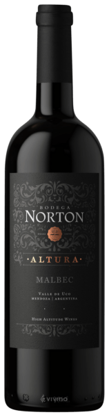 2018 Bodega Norton Altura Malbec | Vivino US