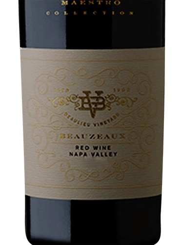 2017 Beaulieu Vineyard (BV) Maestro Collection Beauzeaux Red Blend ...