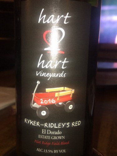 Hart 2 Hart Vineyards Ryker Red | Vivino US