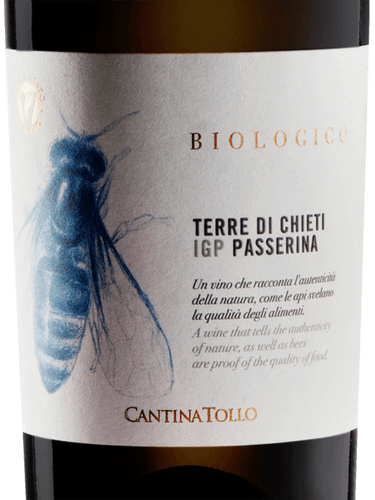 Cantina Tollo Terre di Chieti Passerina Biologico | Vivino Canada