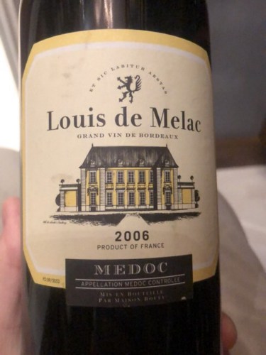 2006 Maison Bouey Louis de Melac Médoc | Vivino US