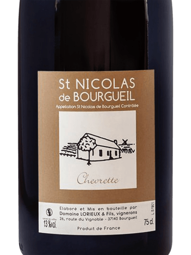 Domaine Lorieux Chevrette Saint-Nicolas-de-Bourgueil | Vivino Français