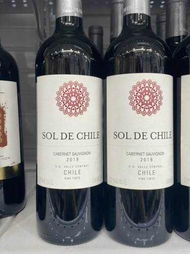2019 Sol de Chile Cabernet Sauvignon | Vivino US