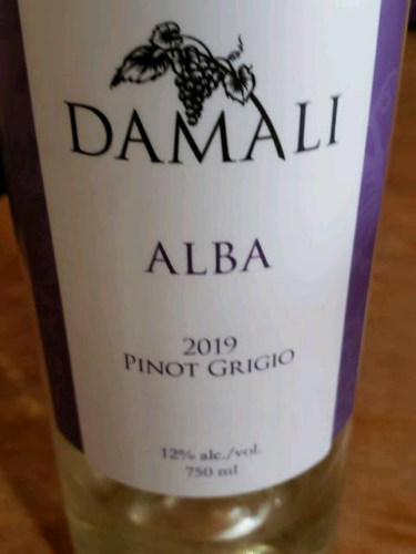 Damali Alba Pinot Grigio | Vivino US